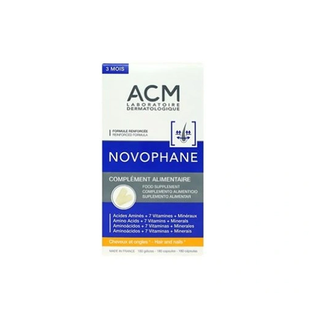 ACM Novophane Nails And Hair 180 Capsules