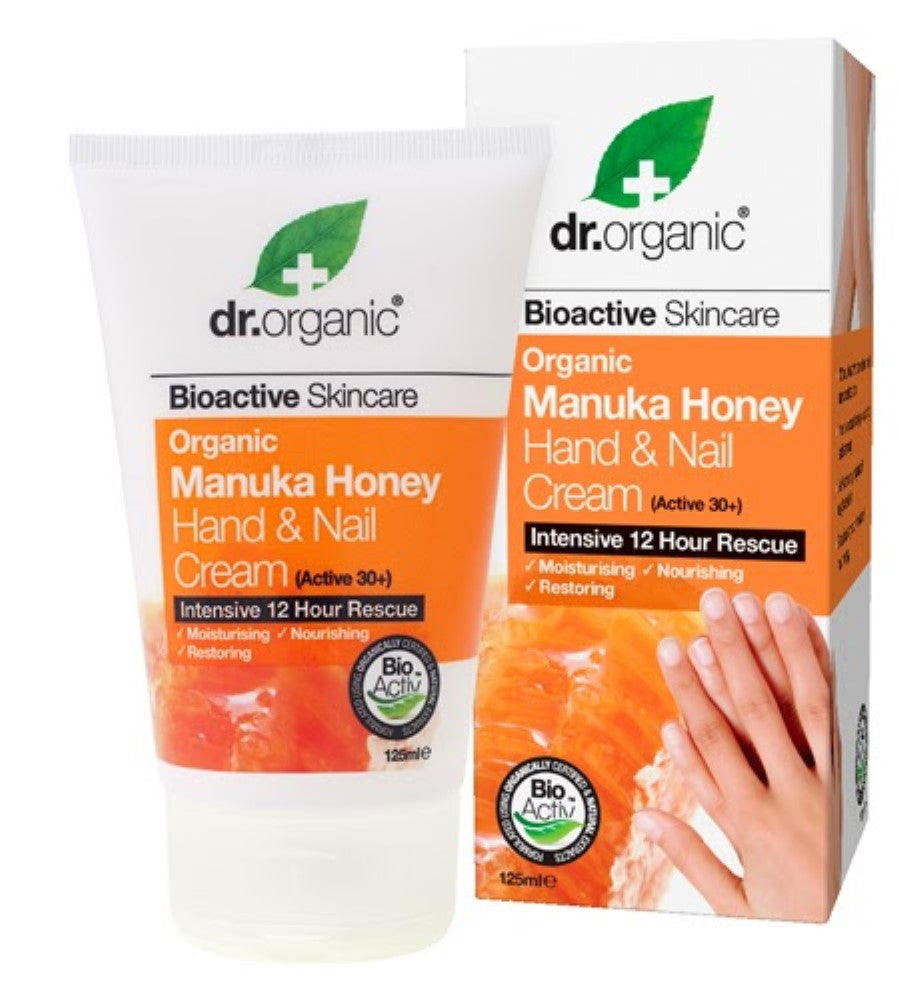 DR ORGANIC Manuka Honey Hand & Nail Cream 125 Ml – Nexus Care