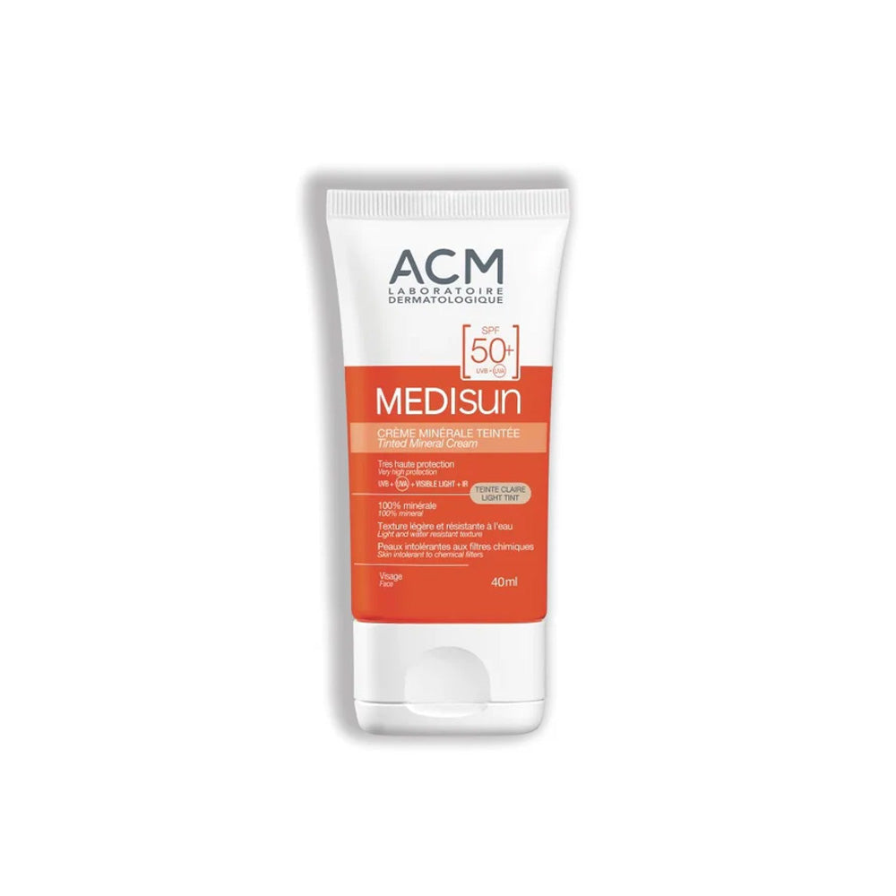 ACM Medisun Tinted Mineral Cream SPF50 Light Tint 40ML