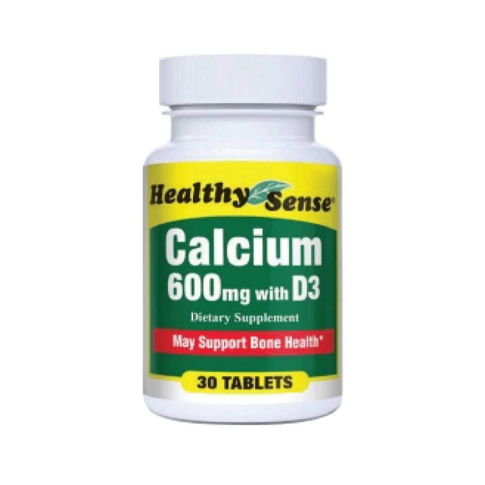 HEALTHY SENSE Calcium 600Mg With D3 30 Tablets (Gift) – Nexus Care